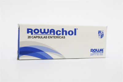 Farmacias Batres: ROWACHOL * 20 CAPSULAS-5004: MEDICAMENTOS DE MARCA