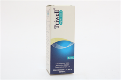 Farmacias Batres: TRIWELL * 7.5 ML: MEDICAMENTOS DE MARCA