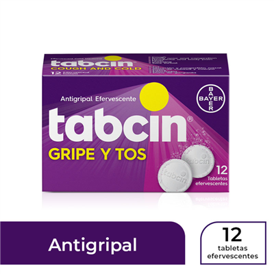 Farmacias Batres: TABCIN GRIPE Y TOS * 12S-650948: MEDICAMENTOS DE MARCA