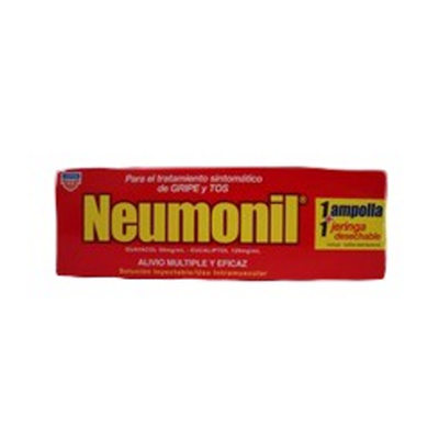 Farmacias Batres: NEUMONIL * 1 AMPOLLA + JERINGA: MEDICAMENTOS DE MARCA