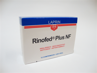 Farmacias Batres: RINOFED PLUS * 12 COMPRIMIDOS -426634: MEDICAMENTOS ...