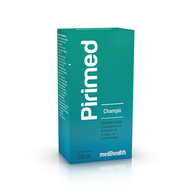 Farmacias Batres: PIRIMED CHAMPU ANTICASPA * 120 ML: MEDICAMENTOS DE MARCA