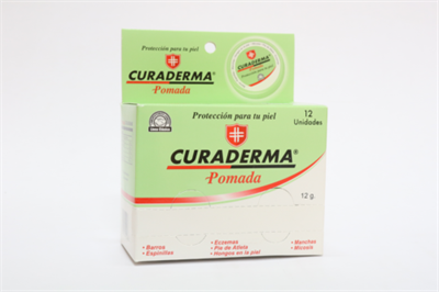 Farmacias Batres: CURADERMA * 15 GRS.(12 LATAS): MEDICAMENTOS DE MARCA