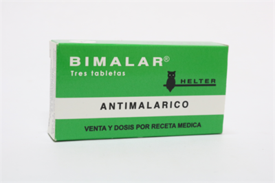 Farmacias Batres: BIMALAR 25-500 MG * 3 TABLETAS: MEDICAMENTOS DE MARCA