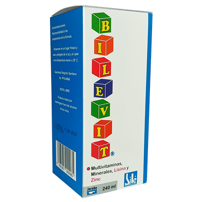 Farmacias Batres: BILEVIT JARABE * 240 ML: MEDICAMENTOS DE MARCA