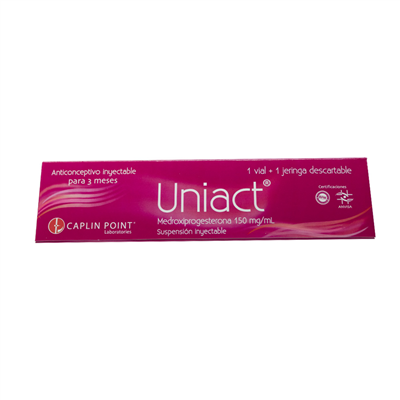 Farmacias Batres: UNIACT KIT 150MG/ML * 1 VIAL: MEDICAMENTOS DE MARCA
