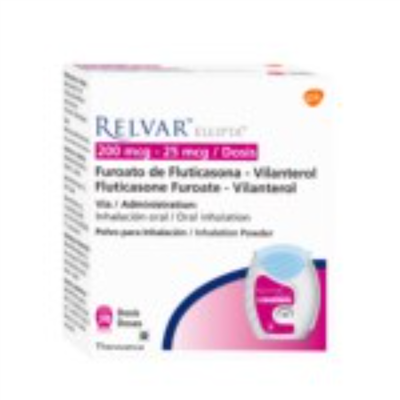 Farmacias Batres: RELVAR ELLIPTA 200MCG-25MCG * 30 DOSIS: MEDICAMENTOS ...