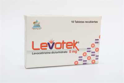 Farmacias Batres: LEVOTEK 5 MG * 10 TABLETAS -: MEDICAMENTOS DE MARCA