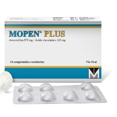 Farmacias Batres: MOPEN PLUS 875/125MG * 14 COMPRIMIDOS: MEDICAMENTOS ...