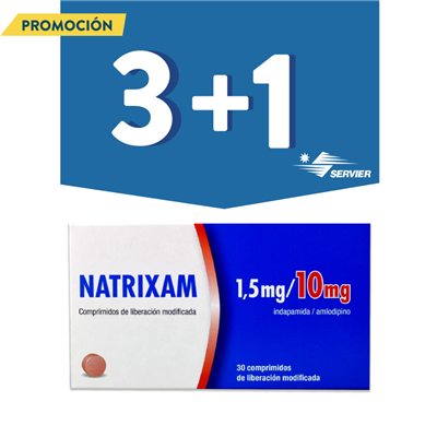 Natrixam 15 Mg 10 Mg 30 Tablets