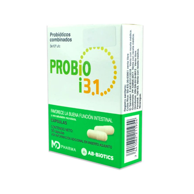 Farmacias Batres: PROBIO I3.1 * 30 CAPSULAS: MEDICAMENTOS DE MARCA
