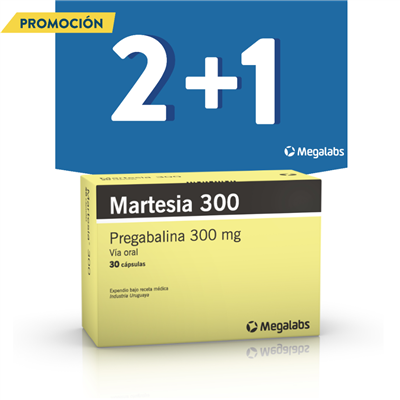 Farmacias Batres: MARTESIA 300 MG * 30 CAPSULAS - Promoción 2+1 ...