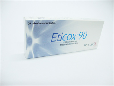 Farmacias Batres: ETICOX 90 MG * 20 TABLETAS RECUBIERTOS: MEDICAMENTOS ...
