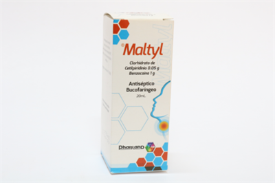 Farmacias Batres: MALTYL SOLUCION BUCOFARINGEA * 20 ML: MEDICAMENTOS DE ...