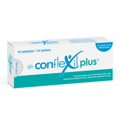 Farmacias Batres: CONFLEXIL PLUS 50 MG/4 MG * 10 TABLETAS: MEDICAMENTOS ...