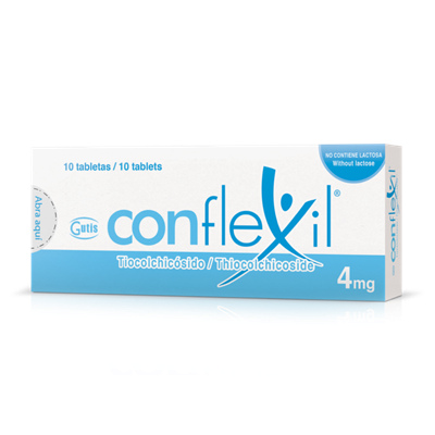 Farmacias Batres: CONFLEXIL 4 MG * 10 TABLETAS: MEDICAMENTOS DE MARCA