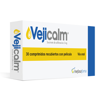 Farmacias Batres: VEJICALM 5MG * 30 COMPRIMIDOS: MEDICAMENTOS DE MARCA