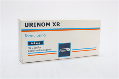 Farmacias Batres: URINOM XR IC 0.4 MG * 30 CAPSULAS: MEDICAMENTOS DE MARCA