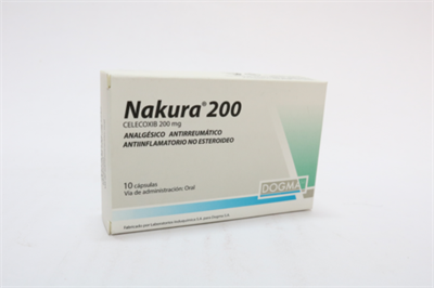 Farmacias Batres: NAKURA 200 MG * 10 CAPSULAS: MEDICAMENTOS DE MARCA