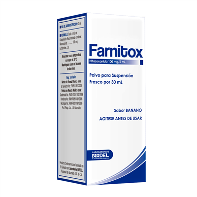 Farmacias Batres: FARNITOX 100 MG / 5 ML * 30 ML: MEDICAMENTOS DE MARCA