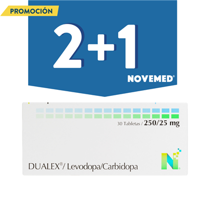 Farmacias Batres: DUALEX 250 MG / 25 MG * 30 TABLETAS - Promoción 2+1 ...