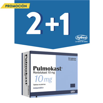 Farmacias Batres: PULMOKAST 10 MG * 30 TABLETAS MASTICABLES - Promoción ...