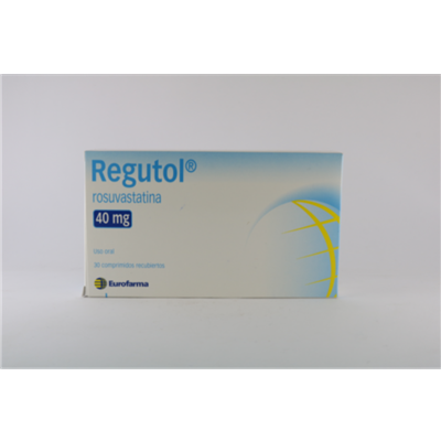 Farmacias Batres: REGUTOL 40 MG * 30 COMPRIMIDOS: MEDICAMENTOS DE MARCA