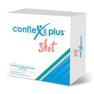 Farmacias Batres: CONFLEXIL PLUS SHOT * 50 SOBRES: MEDICAMENTOS DE MARCA