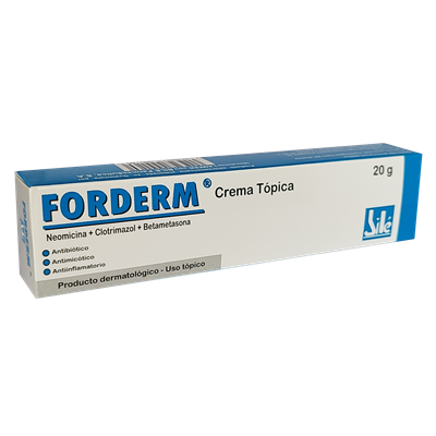 Farmacias Batres: FORDERM * 20 GRAMOS (CREMA COMBINADA) 090 ...
