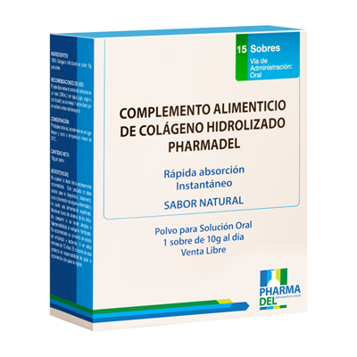 Farmacias Batres: DELFLEX COLAGENO HIDROLIZADO*15 SOB 10GR - 1.169.0 ...