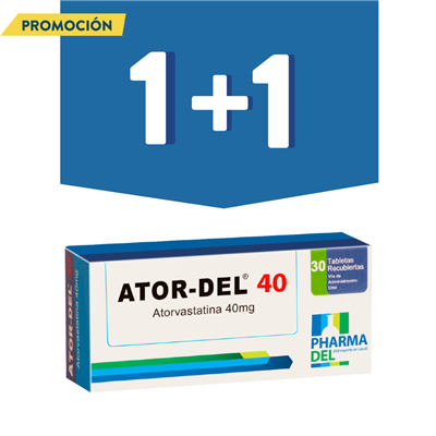 Farmacias Batres: ATOR-DEL 40 MG * 30 TABLETAS RECUBIERTAS - Promoción ...