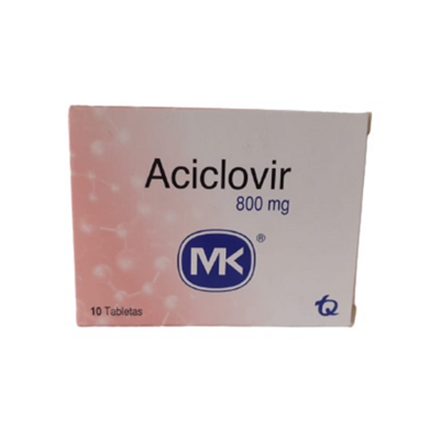 Farmacias Batres: * ACICLOVIR 800MG * 10 TAB (MK)-5726: MEDICAMENTOS ...
