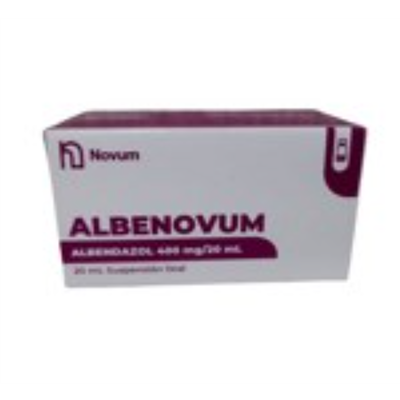 Farmacias Batres: ALBENOVUM 400 MG SUSPENSION * 20 ML (NOVUM)-03411 ...