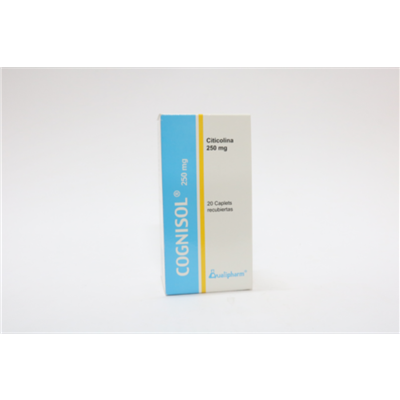 Farmacias Batres: COGNISOL 250 MG * 20 CAPLETS REC-62832: MEDICAMENTOS ...