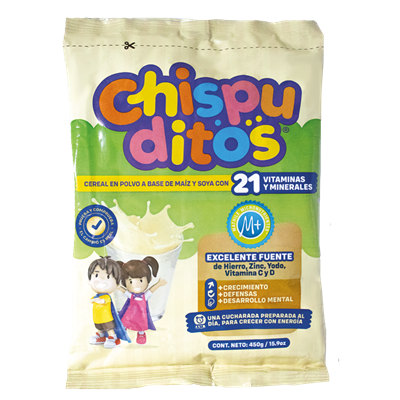 Farmacias Batres: CEREAL CHISPUDITOS * 450 GRAMOS: FORMULAS NUTRICIONALES