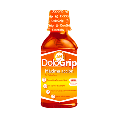 Farmacias Batres: DOLOGRIP AM JARABE * 240 ML: MEDICAMENTOS DE MARCA