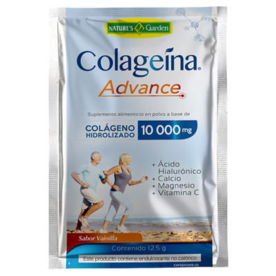 Farmacias Batres: COLAGEINA VAINILLA * 30 SACHET (ADVANCE ...