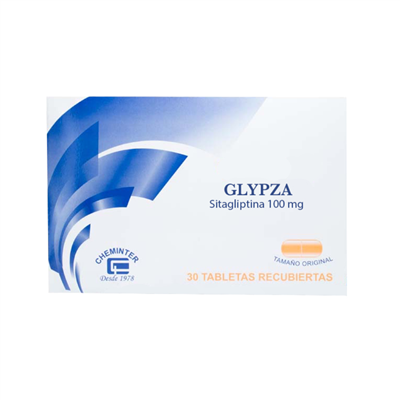 Farmacias Batres: GLYPZA 100 MG * 30 TABLETAS REC.-00030 - Promoción 3 ...
