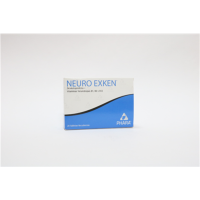 Farmacias Batres: NEURO EXKEN * 20 TABLETAS RECUBIERTAS: MEDICAMENTOS ...