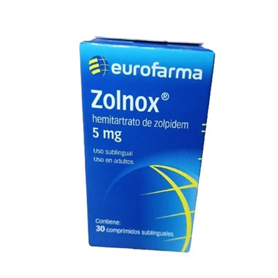 Farmacias Batres: [C]ZOLNOX 5 MG * 30 COMPRIMIDOS-427883: MEDICAMENTOS ...