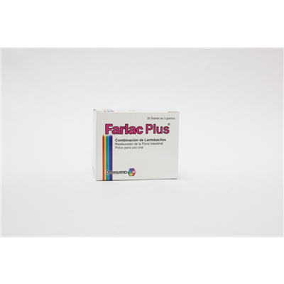 Farmacias Batres: FARLAC PLUS * 20 SOBRES: MEDICAMENTOS DE MARCA