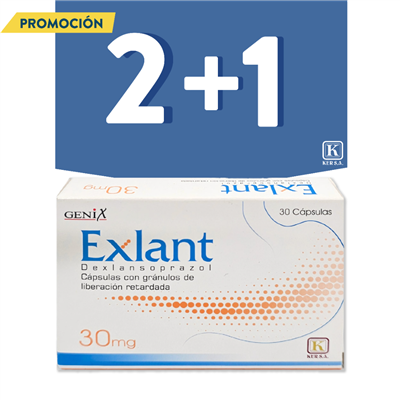 Farmacias Batres: EXLANT 30 MG CAJA * 30 TABLETAS-Promoción 2+1 ...