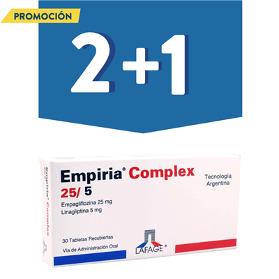 Farmacias Batres: EMPIRIA COMPLEX 25 MG / 5 MG CAJA * 30 TAB.-Promoción ...