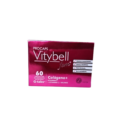 Farmacias Batres: VITYBELL FEM * 60 TABLETAS GELATINA-A 048372 ...