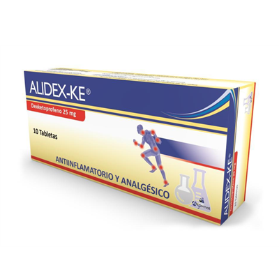 Farmacias Batres: ALIDEX-KE 25 MG * 10 TABLETAS: MEDICAMENTOS DE MARCA
