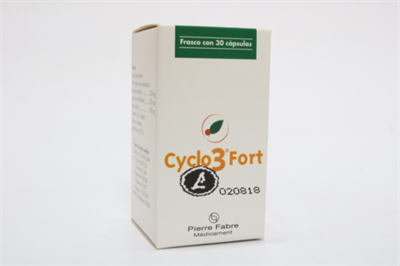 Farmacias Batres: CYCLO 3 FORT * 30 CAPSULAS: MEDICAMENTOS DE MARCA