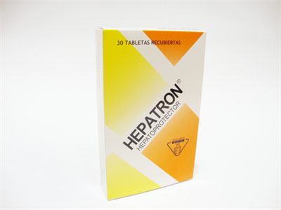 Farmacias Batres: HEPATRON * 30 TABLETAS: MEDICAMENTOS DE MARCA