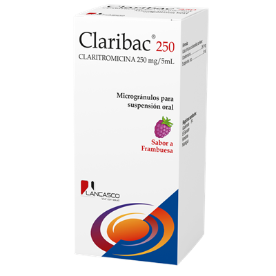Farmacias Batres: CLARIBAC 250 MG/5 ML * 50 ML: MEDICAMENTOS DE MARCA