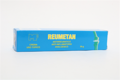 Farmacias Batres: REUMETAN CREMA * 30 GRAMOS: MEDICAMENTOS DE MARCA