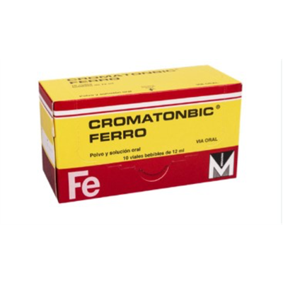 : CROMATONBIC FERRO 10 V.B. -10911: MEDICAMENTOS DE MARCA